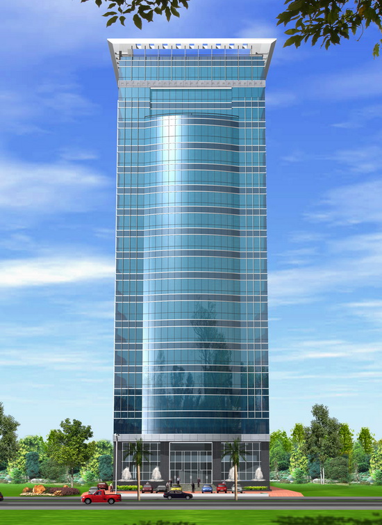 Tricon Corporate Center Front View :::::::